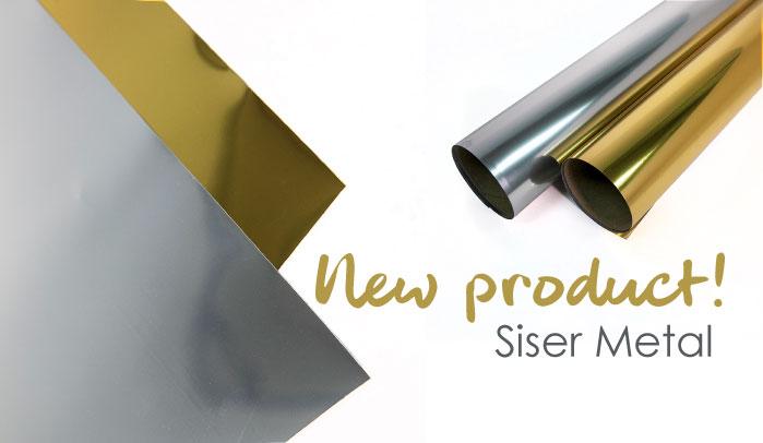 Siser Metal Heat Transfer Vinyl – Tru North Vinyl